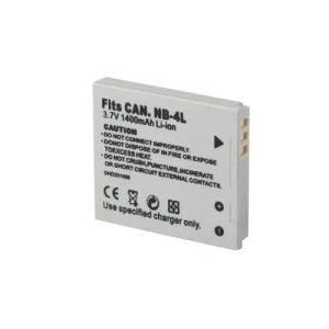 NB-4L Battery for Canon IXUS 30, IXUS 40, PowerShot SD200, SD300 Camera